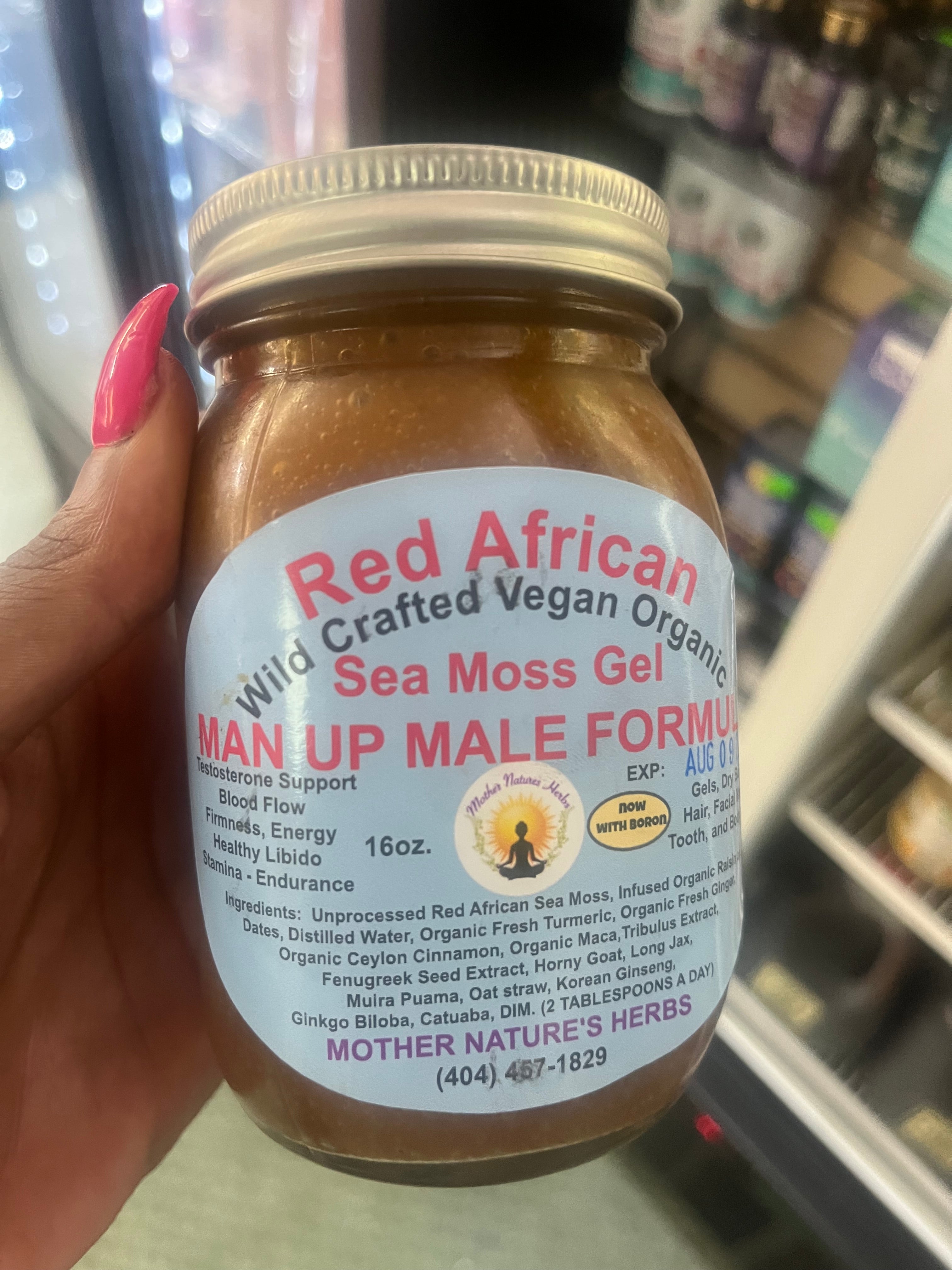 Red African Sea Moss – The Passion Blossoms